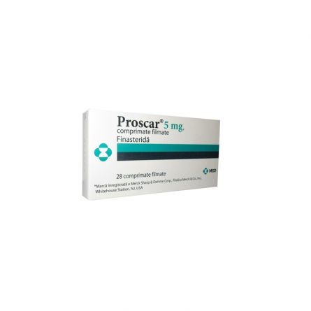 PROSCAR 5 mg x 28 COMPR. FILM. 5mg MERCK SHARP & DOHME - Vezi ...