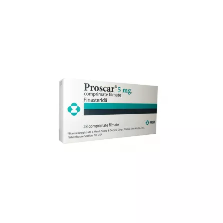 PROSCAR 5 mg x 28 COMPR. FILM. 5mg MERCK SHARP & DOHME - Vezi ...