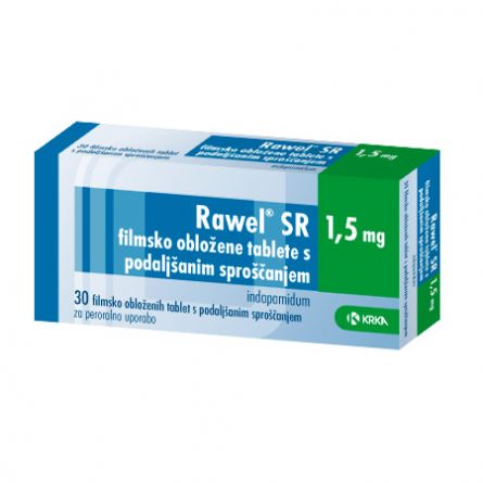 RAWEL SR 1,5 mg x 30 COMPR. FILM. ELIB. PREL. 1,5mg KRKA D.D. NOVO ...