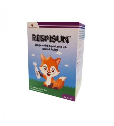 Respisun Solutie salina hipertonica 3% 4 ml x 24 monodoze - la pret mic ...