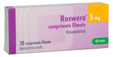 ROSWERA 5 mg x 30 COMPR. FILM. 5mg KRKA D.D. NOVO MESTO - Vezi ...