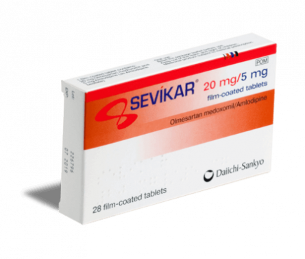 SEVIKAR 20 mg/5 mg X 28 COMPR. FILM. 20mg/5mg ALVOGEN MALTA OPERAT ...