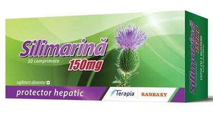 Silimarina 150 mg 30 comprimate - la pret mic | Pfarma.ro
