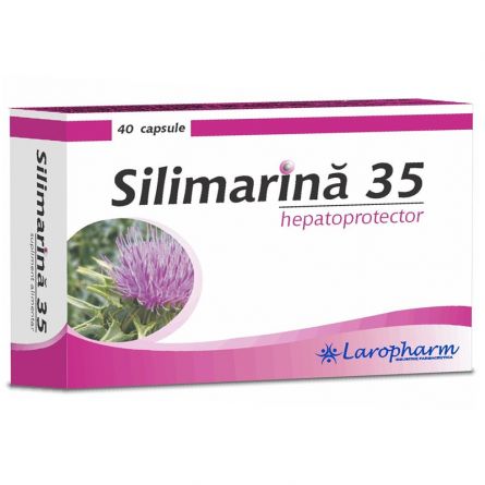 Silimarina 35 mg Linea Sana 40 capsule - Pret 9,23 Lei