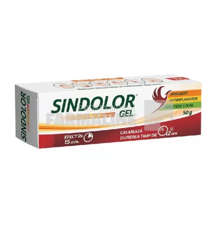 Sindolor gel 50 g - la pret mic | Pfarma.ro