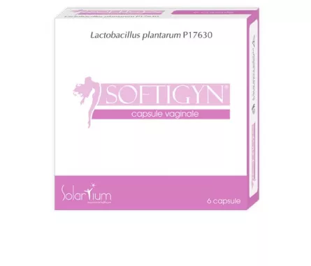 Softigyn 6 capsule vaginale - la pret mic | Pfarma.ro
