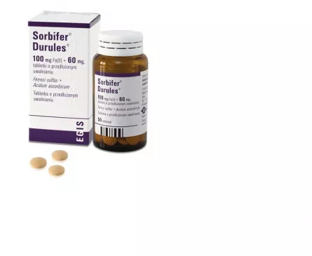 SORBIFER DURULES 100 mg+60 mg X 120 - Vezi prospectul | Pfarma.ro