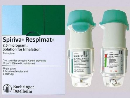 SPIRIVA RESPIMAT 2,5 micrograme x 1 SOL. DE INHALAT 2,5micrograme ...