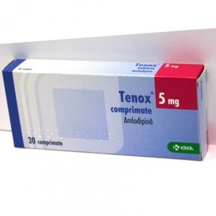 TENOX R 5 x 30 COMPR. 5mg KRKA D.D. - Vezi prospectul | Pfarma.ro