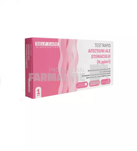 Test rapid Afectiuni ale Stomacului (Helicobacter Pylori) 1 bucata - la ...