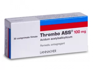 Thrombo Ass 100 mg 30 comprimate - la pret mic | Pfarma.ro