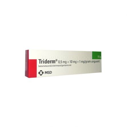 TRIDERM x 1 - unguent UNGUENT 0,5mg+10mg+1mg/g MERCK SHARP & DOHME ...
