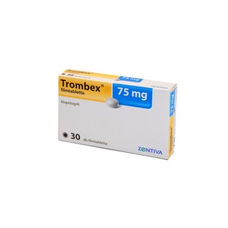 TROMBEX 75 mg x 30 COMPR. FILM. 75mg ZENTIVA K.S. - Vezi prospectul ...