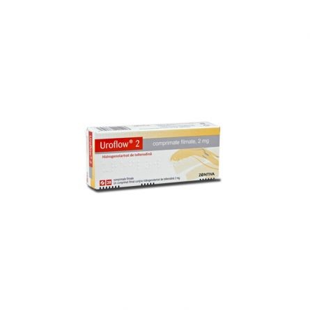 UROFLOW 2 x 28 COMPR. FILM. 2mg ZENTIVA K.S. - Vezi prospectul | Pfarma.ro