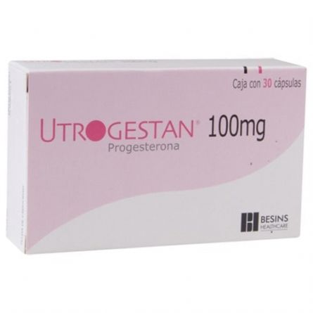 UTROGESTAN R 100 mg x 30 CAPS. MOI 100mg LAB. BESINS INTERNAT - SODIMED ...