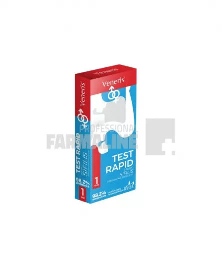 Veneris Test rapid pentru Sifilis 1 bucata - la pret mic | Pfarma.ro