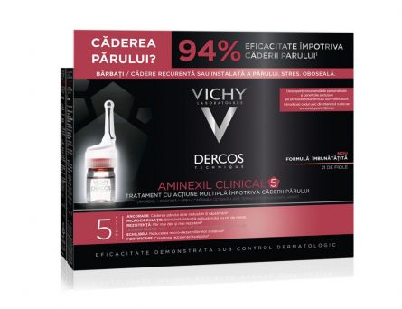 Vichy Dercos Aminexil Clinical 5 Tratament impotriva caderii parului ...