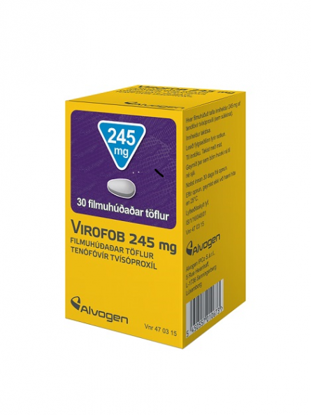 VIROFOB 245 mg X 30 COMPR. FILM. 245mg ALVOGEN IPCO S.AR.L. - Vezi ...