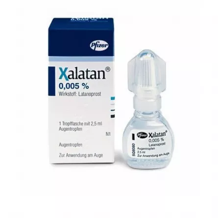 XALATAN 50 µg/ml X 1 - Vezi prospectul | Pfarma.ro