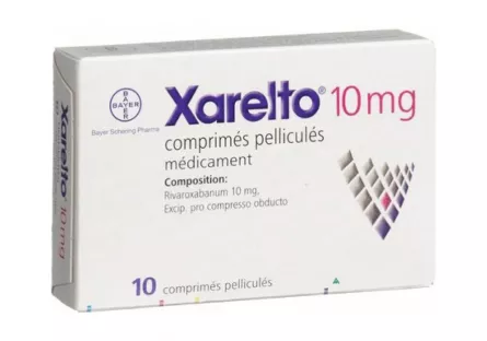 XARELTO 10mg X 10 COMPR. FILM. 10mg BAYER AG - Vezi prospectul | Pfarma.ro