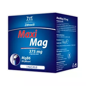 Maxi Mag 20 plicuri - la pret mic | Pfarma.ro