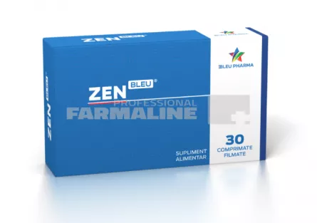 Zen Bleu 30 comprimate - la pret mic | Pfarma.ro