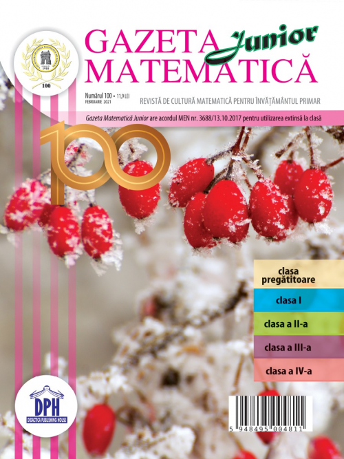 Gazeta Matematica Junior - Comanda Online de la Editura DPH