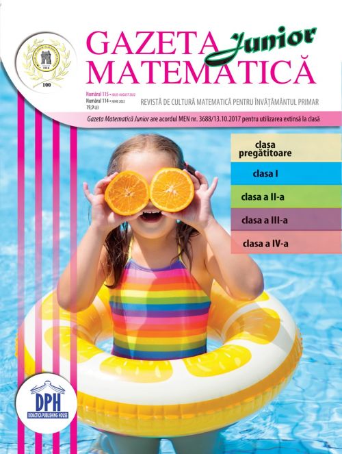 Gazeta Matematica Junior - Comanda Online de la Editura DPH