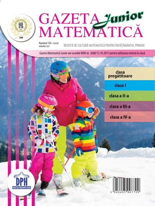 Gazeta Matematica Junior - Comanda Online de la Editura DPH