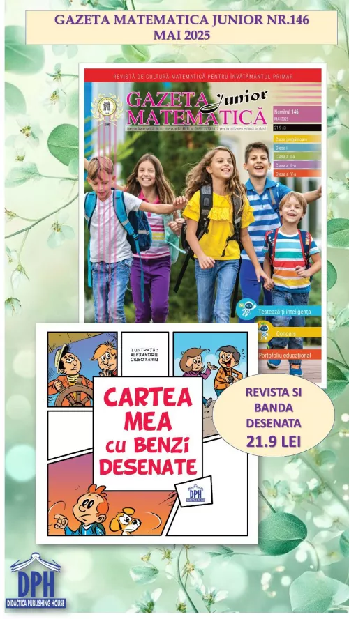 Gazeta Matematica Junior - Comanda Online de la Editura DPH