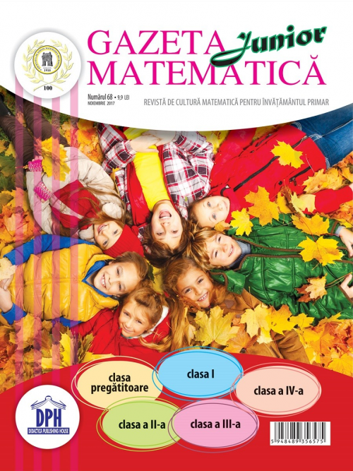 Gazeta Matematica Junior - Comanda Online de la Editura DPH