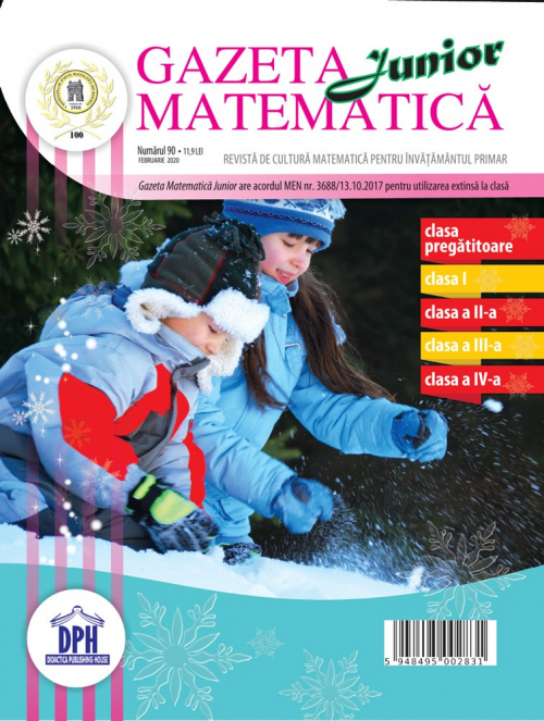 Gazeta Matematica Junior - Comanda Online de la Editura DPH