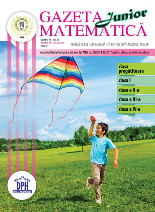 Gazeta Matematica Junior - Comanda Online de la Editura DPH