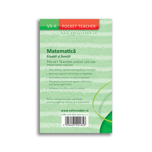 Carti Matematica Liceu - Manuale si Culegeri - Editura DPH