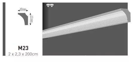 Baghete Decorative Tavan și Plinte din Polistiren - Harmony Decor