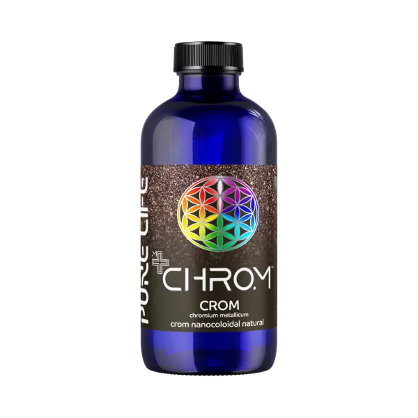 CHROM™ 25 ppm 480 ml – crom nanocoloidal pentru glicemie și metabolism