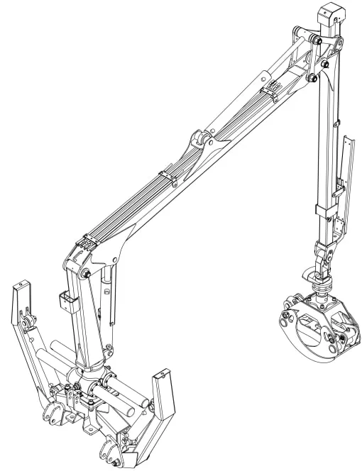 Macara forestiera Palms P 2.54 P2.54 - A4B2.1CO2R30BR1 Palmse Mehaanikakoda