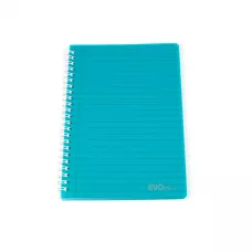 Caiete Caiet A5 cu spira metalica, microperforatii si copert...