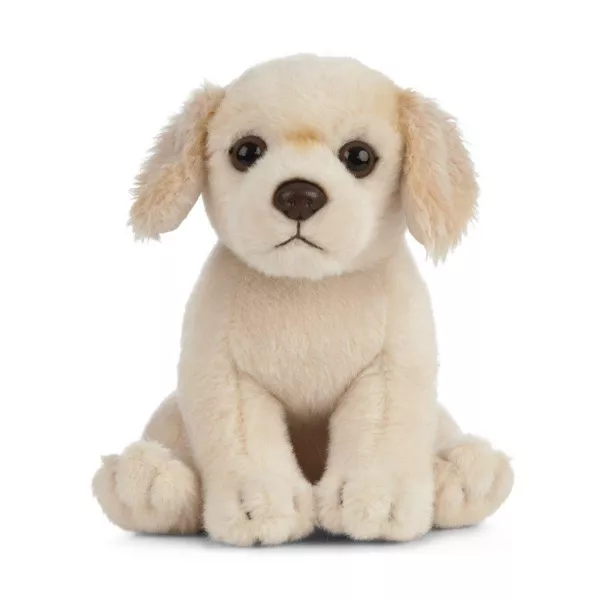 Jucarie din plus - Pui de labrador In sezut, 17 cm