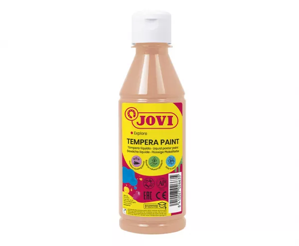 Tempera lichidă pe bază de apă, 250 ml - Crem