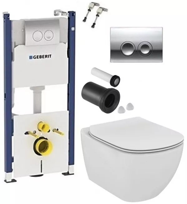 Seturi WC ALL IN ONE Incastrat - Geberit + Ideal Standard Te...
