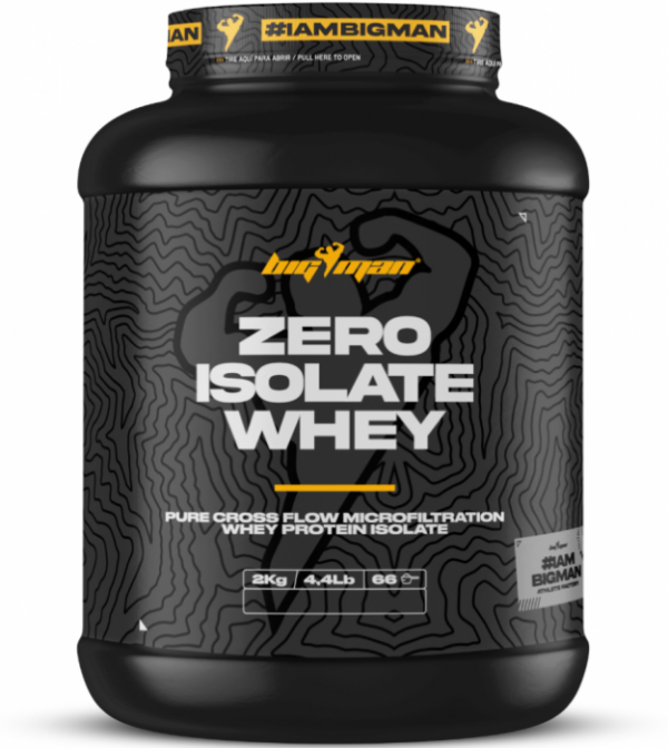 BigMan Zero Isolate Whey 2000g Ciocolata | Whey & Izolat ᐈ...