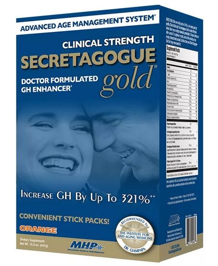MHP Secretagogue Gold Clinical Strength 30 Pachete | Stimula...