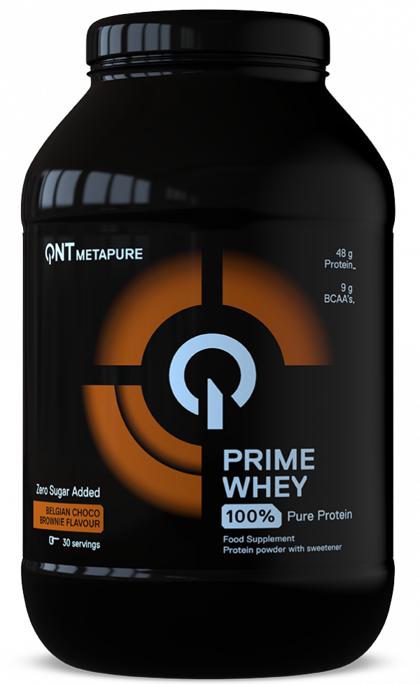 QNT Prime Whey Protein 908g Belgian Choco Brownie | Whey & I...