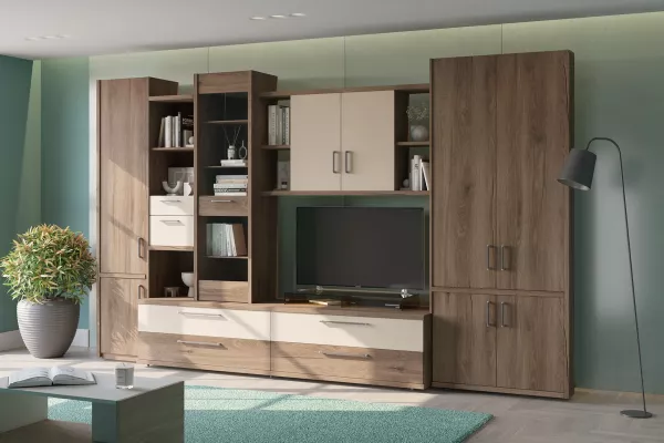 Miracco clasic Living Miracco clasic L367 cu etajera CMC07 L...