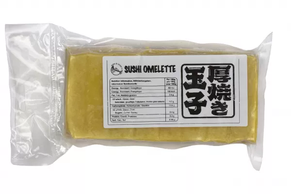 Surimi si topping-uri pentru sushi Omleta Japoneza Tamago pa...