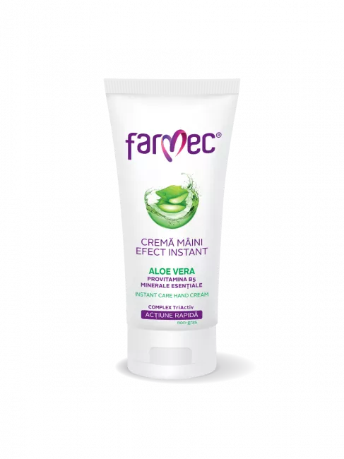 FARMEC CREMA DE MAINI EFECT INSTANT CU ALOE VERA 100ML A0X02...