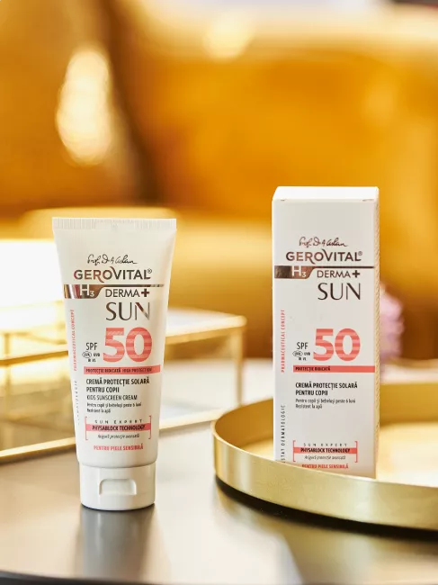 FARMEC GEROVITAL SUN DERMA+ CREMA SOLARA PT COPII SPF 50 100...