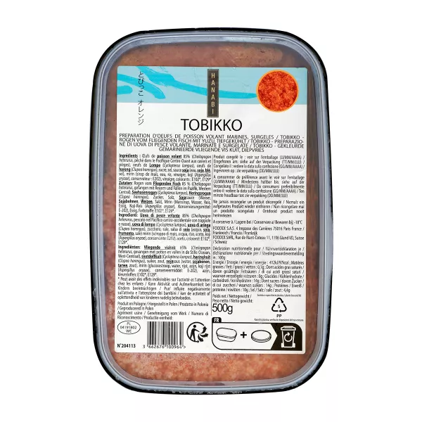 Congelate si semipreparate Tobiko Orange HANABI 500g 200844F...