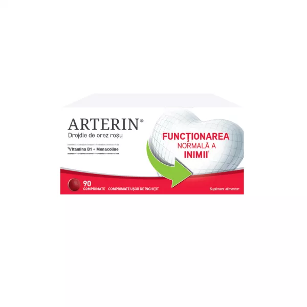 Arterin functionarea normala a inimii, 90 comprimate, Omega Pharma ...